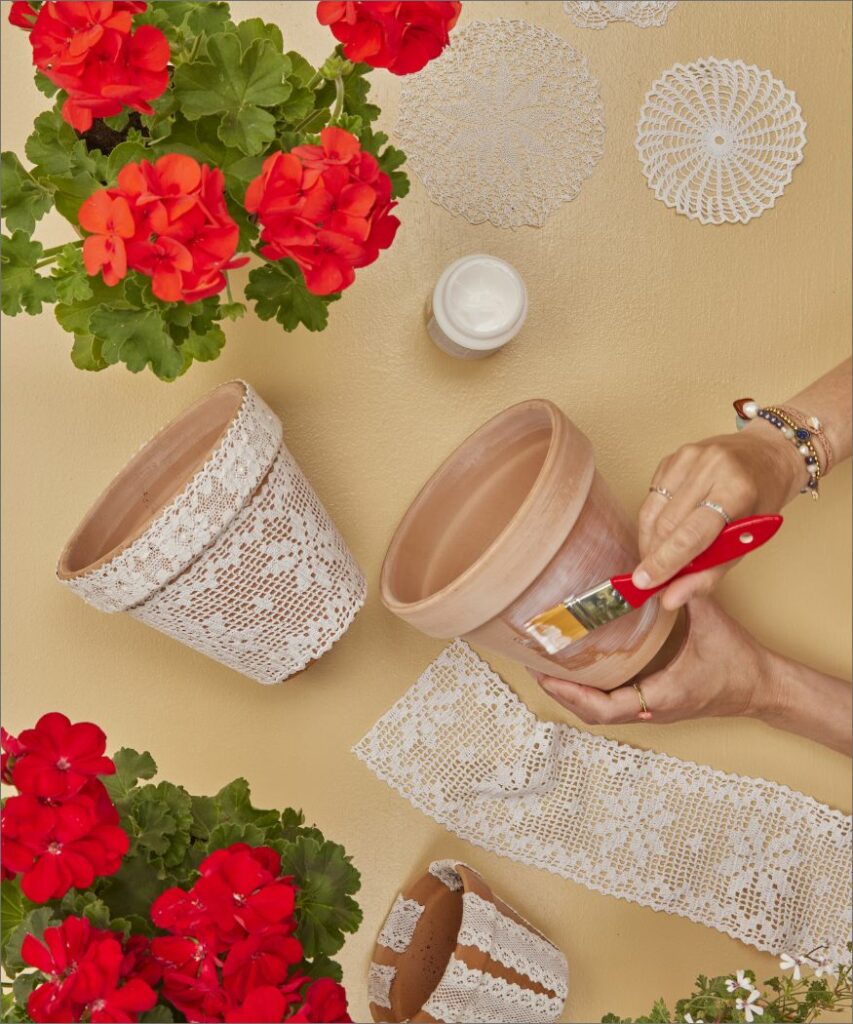 Homemade with love. Five fantastic ideas for geranium planter projects ...